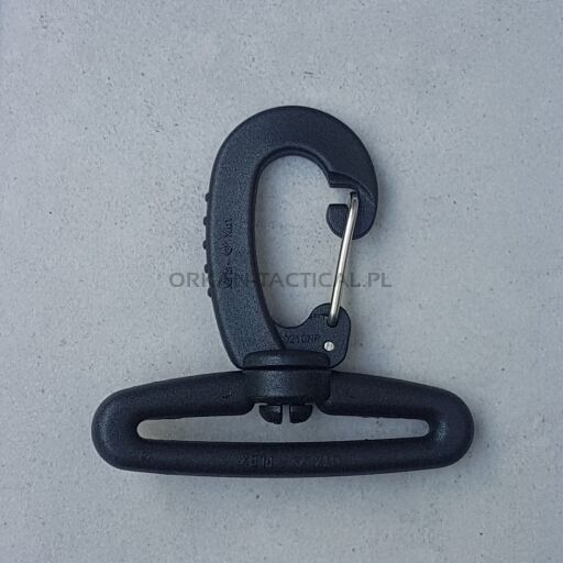 Snaphook PLASTI-METALLIC HOOK 50 mm [black] DURAFLEX